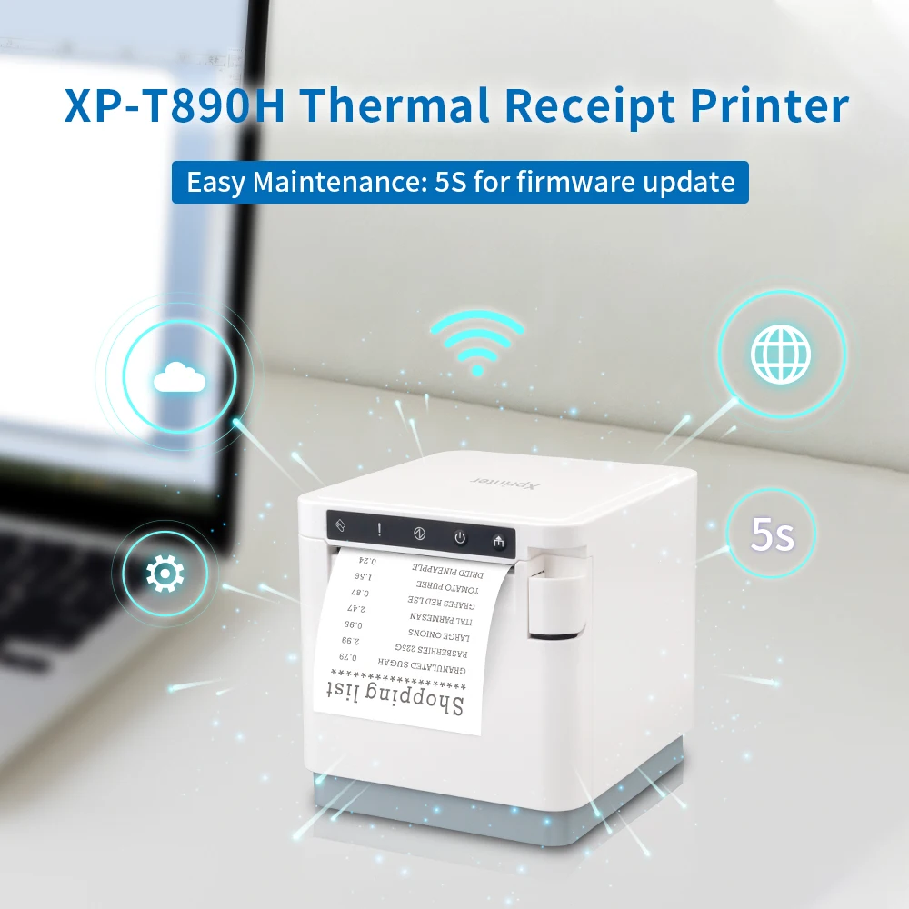 Xprinter Xp-t890h New Board Design 80mm Thermal Receipt Printer For ...