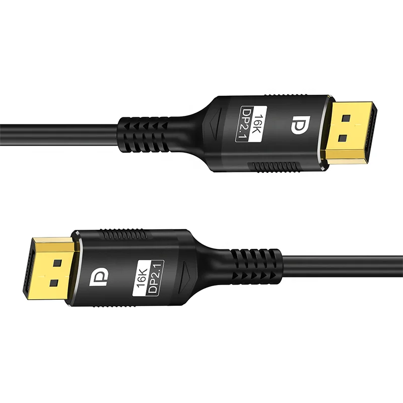 16K 8K DisplayPort Cable 2.1 DP to DP Cable Braided Gold-Plated Cord ...
