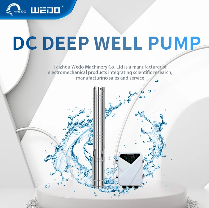 48v/72v/96v Dc Solar Powered Deep Well Submersible Water Pump With ...