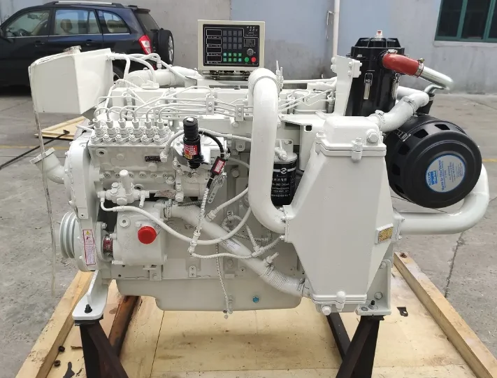 6 Cylinder 4 Stroke Water Cooled Sdec Shanghai Diesel 200hp 300hp 350hp ...