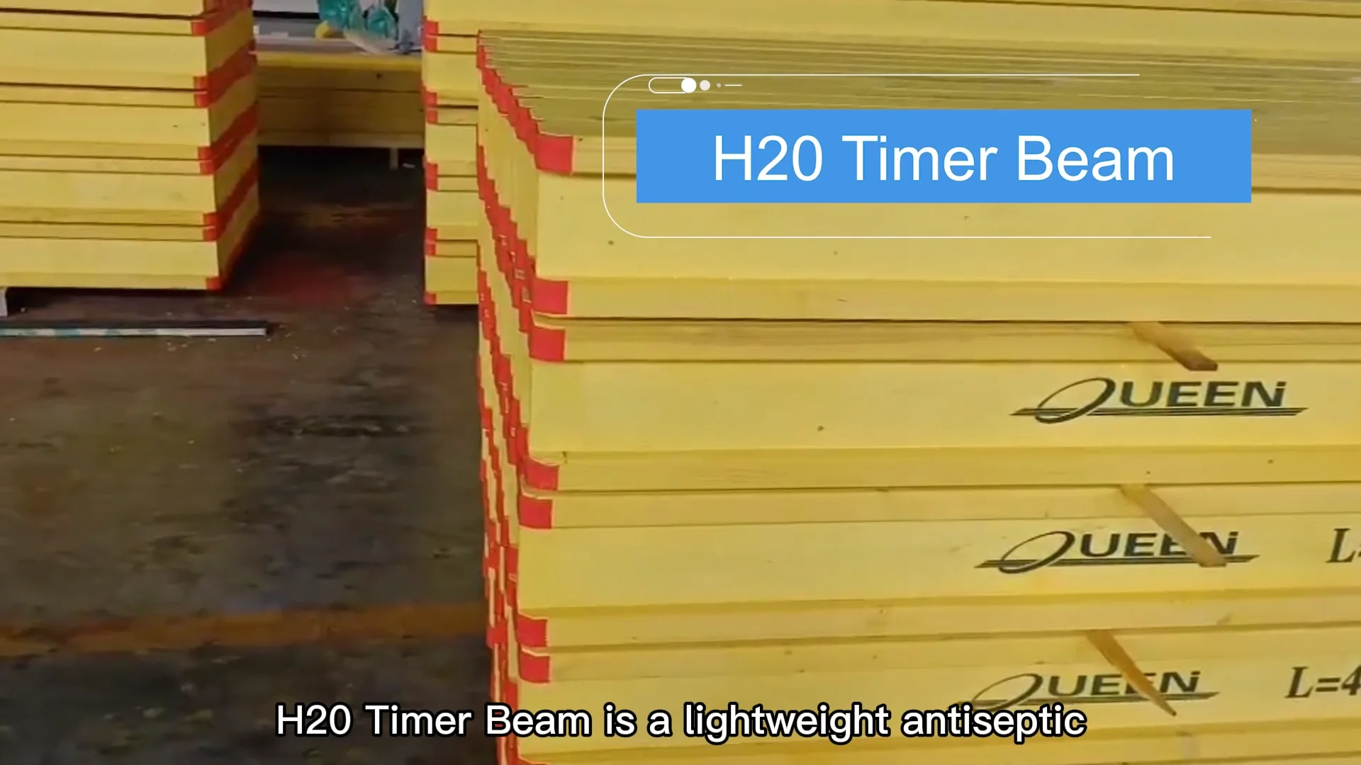 Linyiqueen Laminated Wood Beam H20 Beam Timber Similar To Doka And Peri For Concrete Pouring ...
