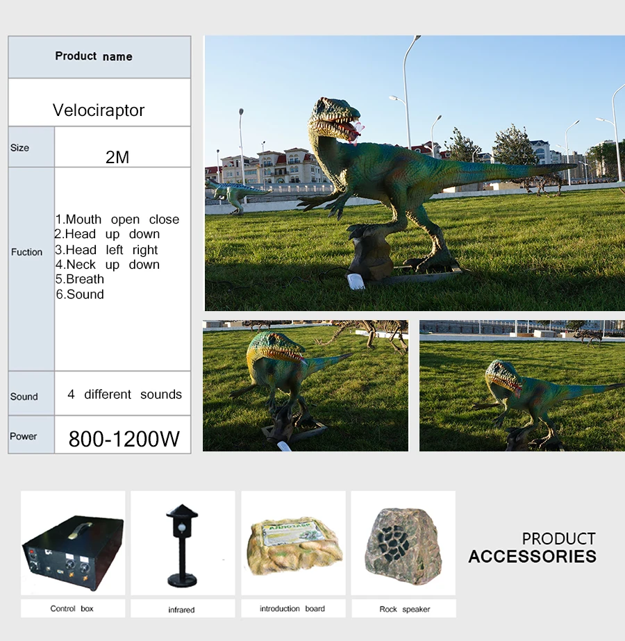 Jurassic World Entertainment Animatronic Model Animatronic Mechanical ...