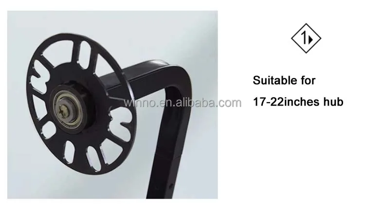 Wheel Hub Rim Display Stand - Efficient Auto Parts Storage