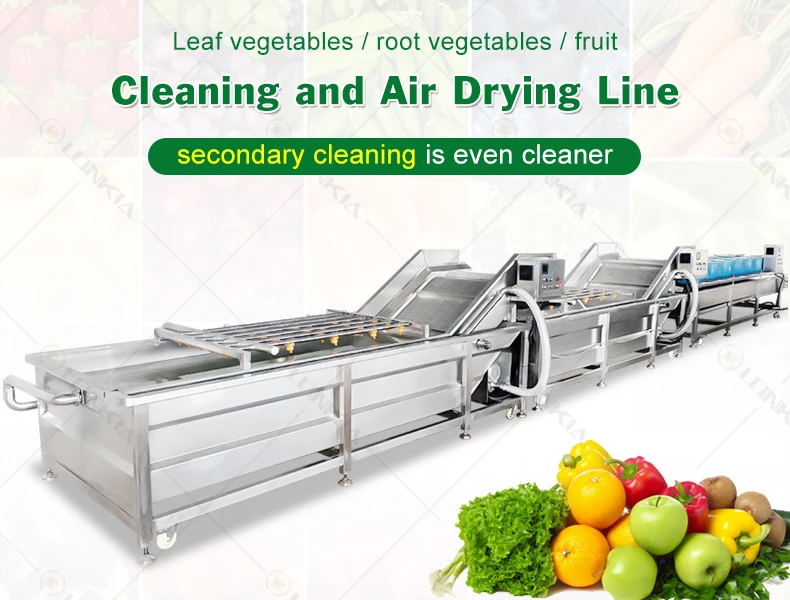 Full Automatic Vegetable Fruit Sorting & Processing Line