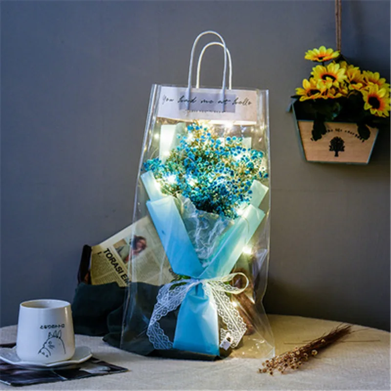 Handmade LED Flower Bouquet - Perfect for Christmas & Valentine's
