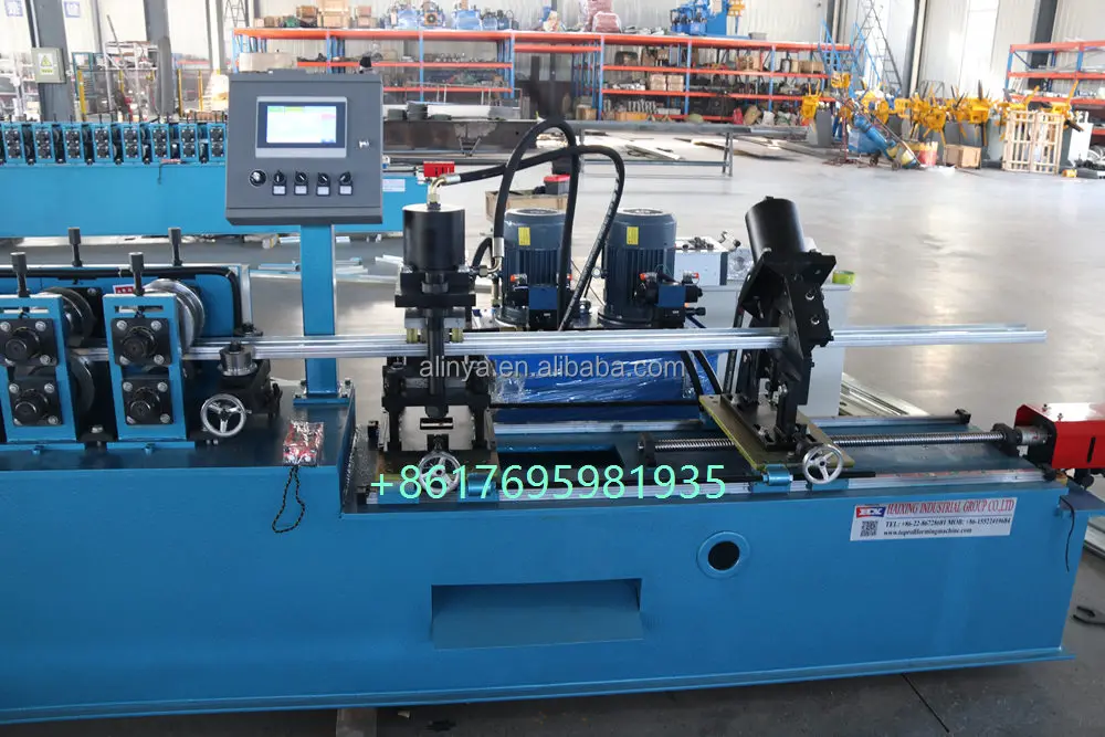 Cu Steel Stud Track Furring Forming Steel Studs Cutting Machine ...