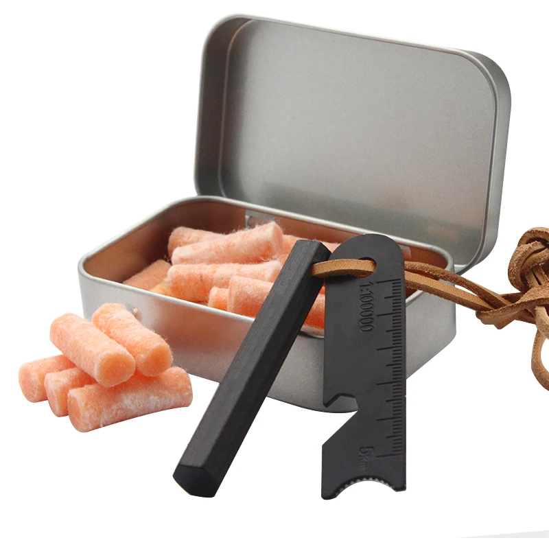 Camp Ferro Rod Fire Starter Kit Kindling Eco Fire Plugs Firelighter ...