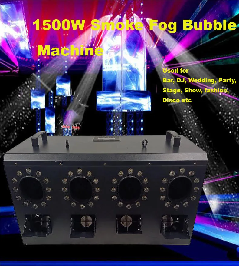 Bubble Smoke Machine Remote Control DMX Fog Machine