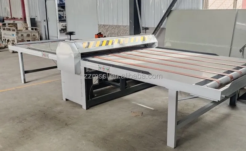 High Efficiency Pizza Box Corrugated Paper Die Cutter