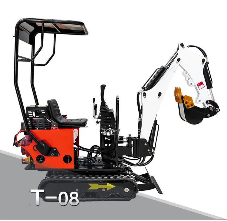 China Made 800kg Smallest Mini Excavator 0.8ton Household Use Micro ...