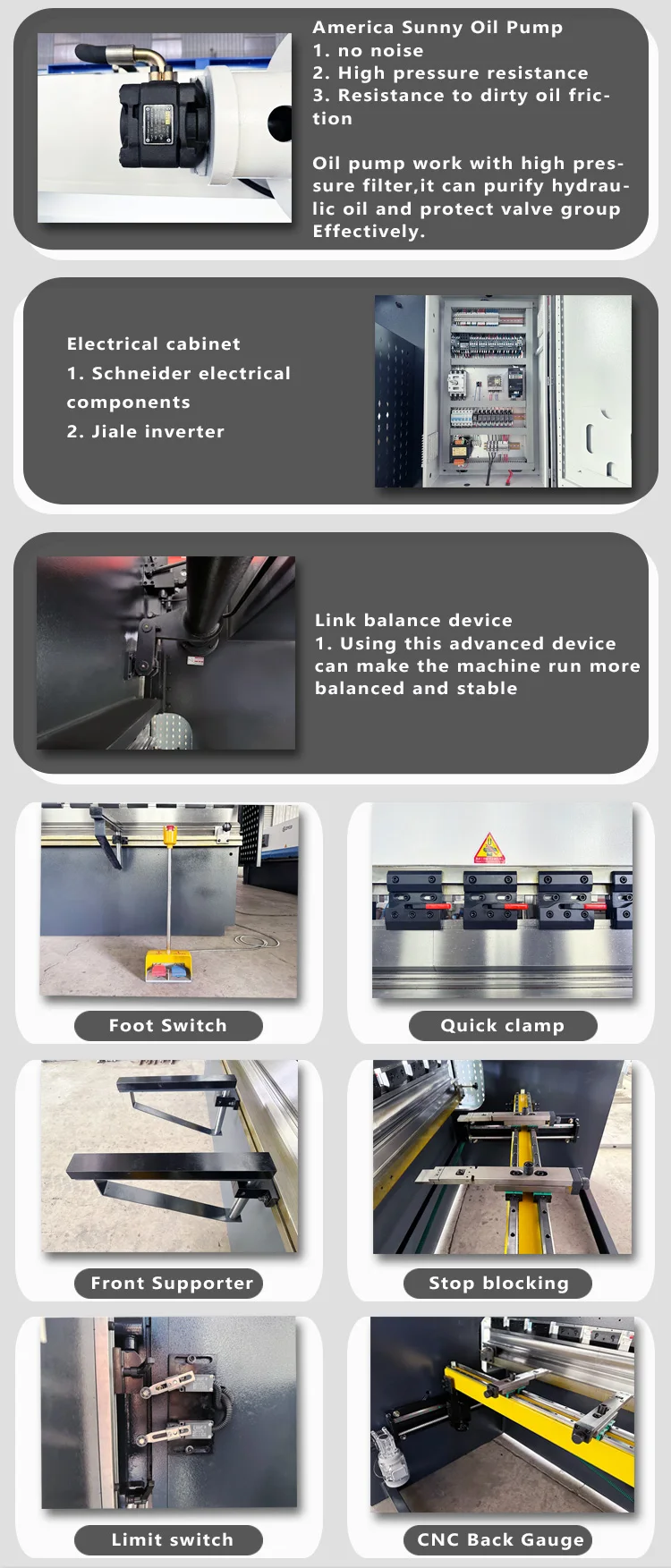 Hydraulic Press Brake 60t1200 Nc Sheet Metal Brake Press Machine Fold ...