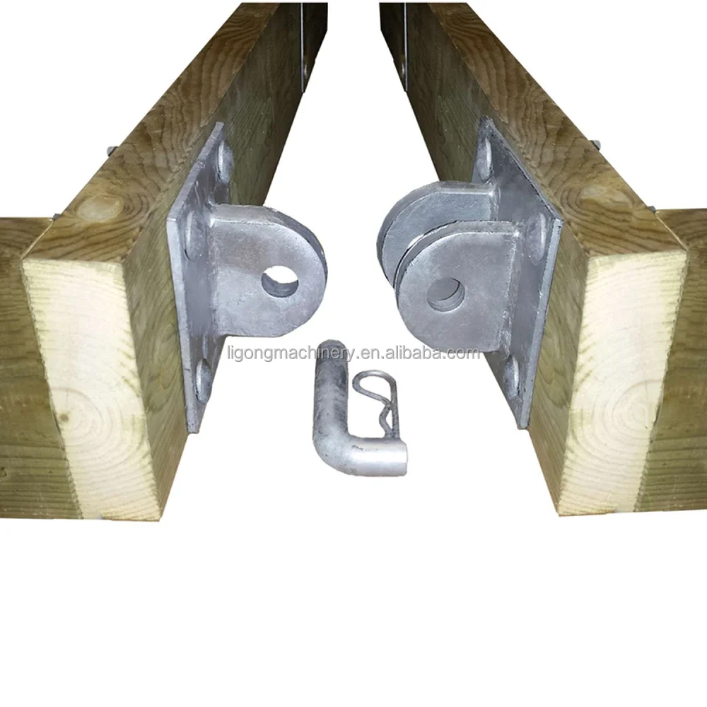 Galvanized Steel Floating Dock T-Connector Hinge Male Female Dock ...
