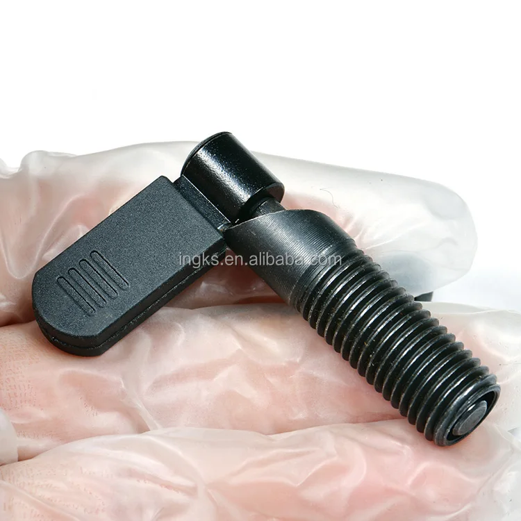 M10 M12 M16 M20 Hand Retractable Plungers Black L Handle Cam Action ...