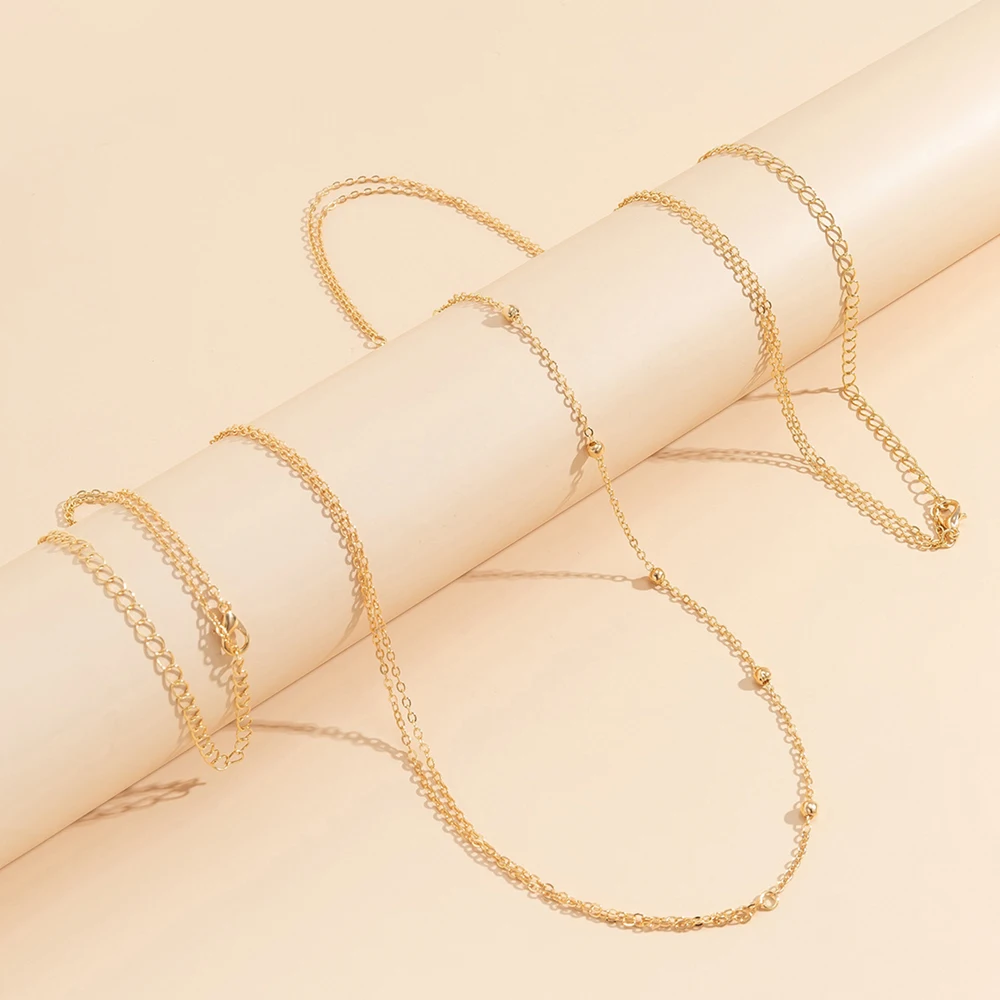 DG 2022 Gold Plated Stainless Steel Body Chains for Women