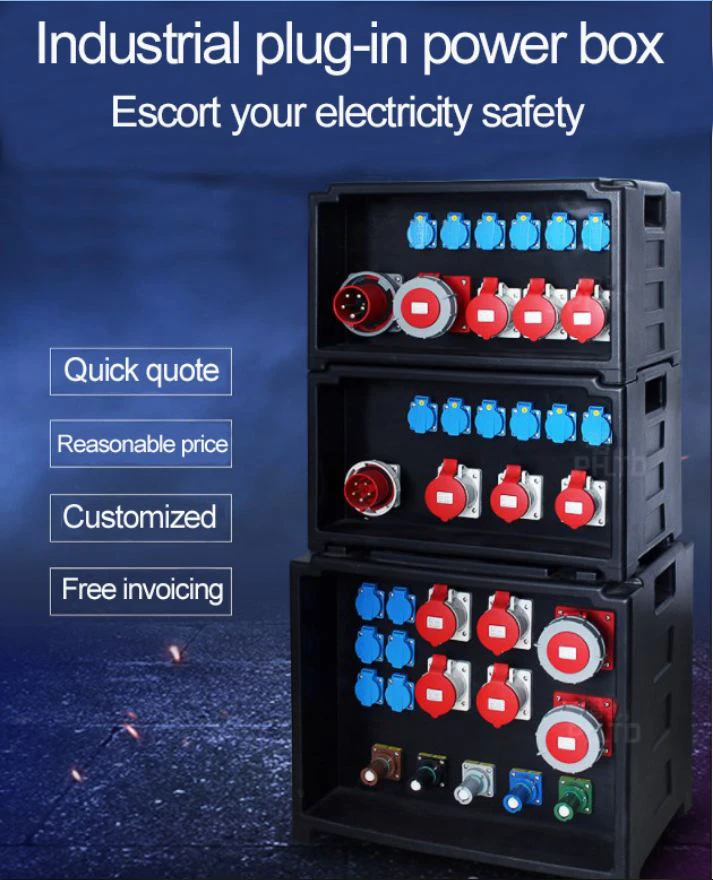 Best Selling Waterproof Plug Power Distribution Box for Stage Light