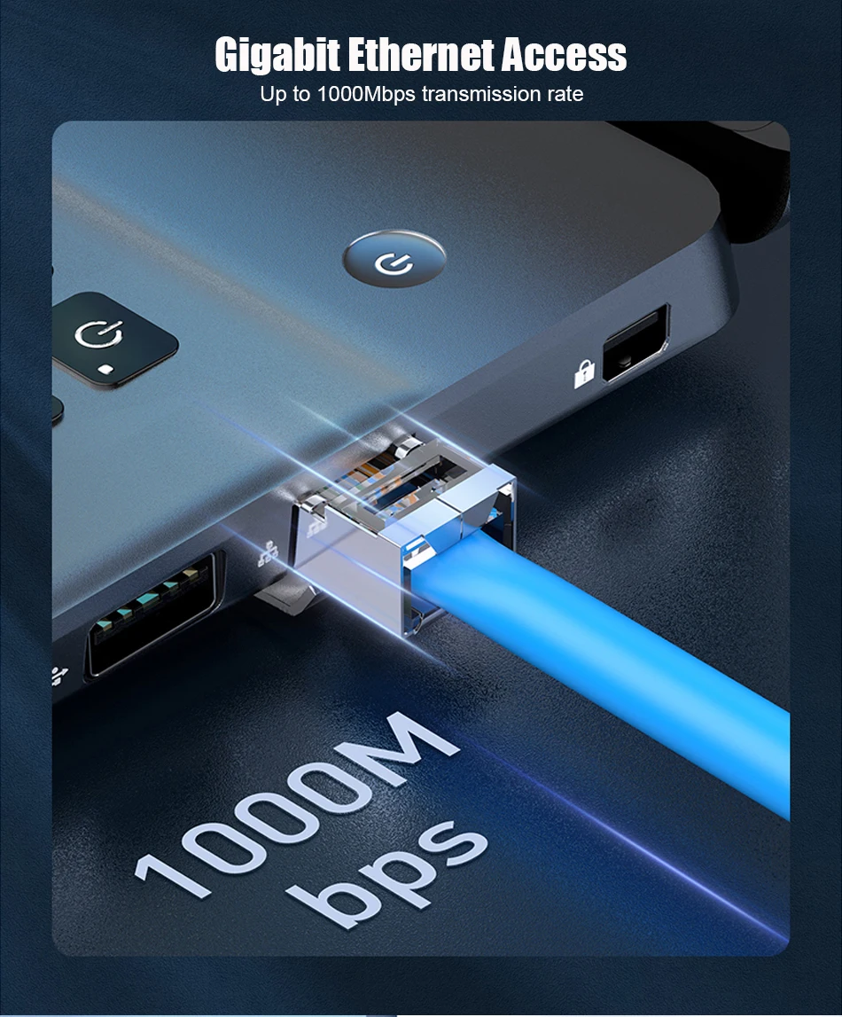 Samzhe Cat6 Rj45 Connector 8p8c Modular Lan Cable Head Plug Cat 6 Crimp ...