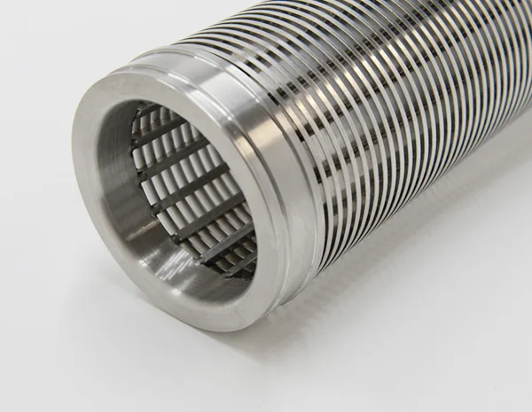 China Stainless Steel Wedge Wire Screen With Welding Wire Wound Screen ...