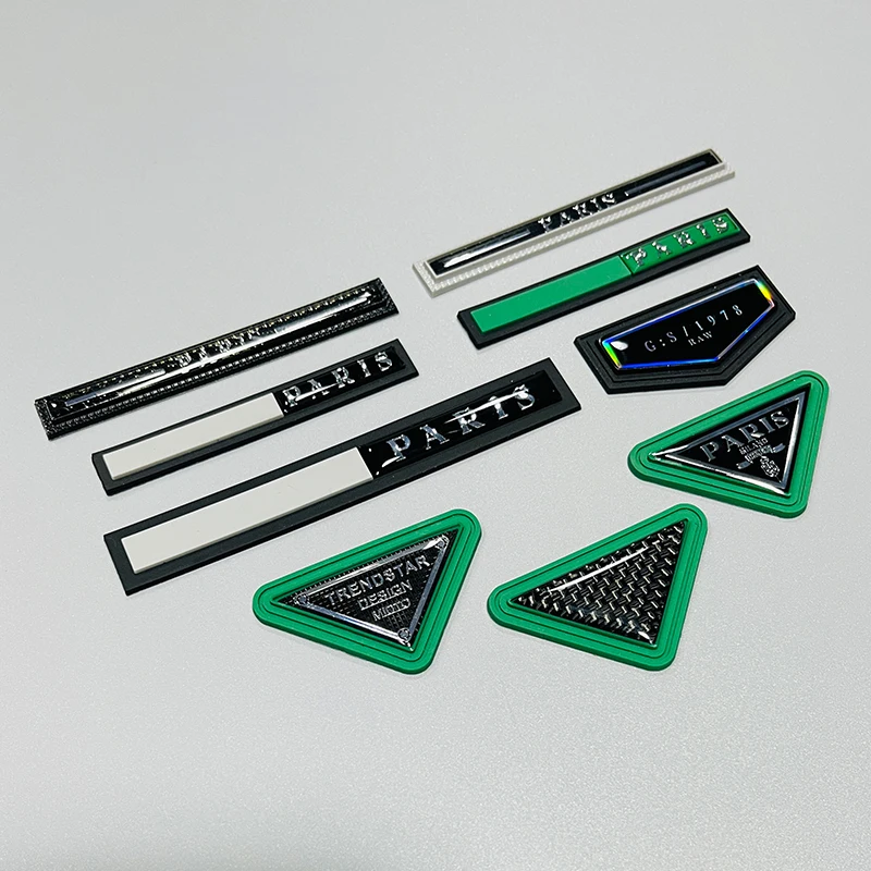 Organic Drop Plastic Label Pvc Crystal Soft Rubber Rubber Triangle ...