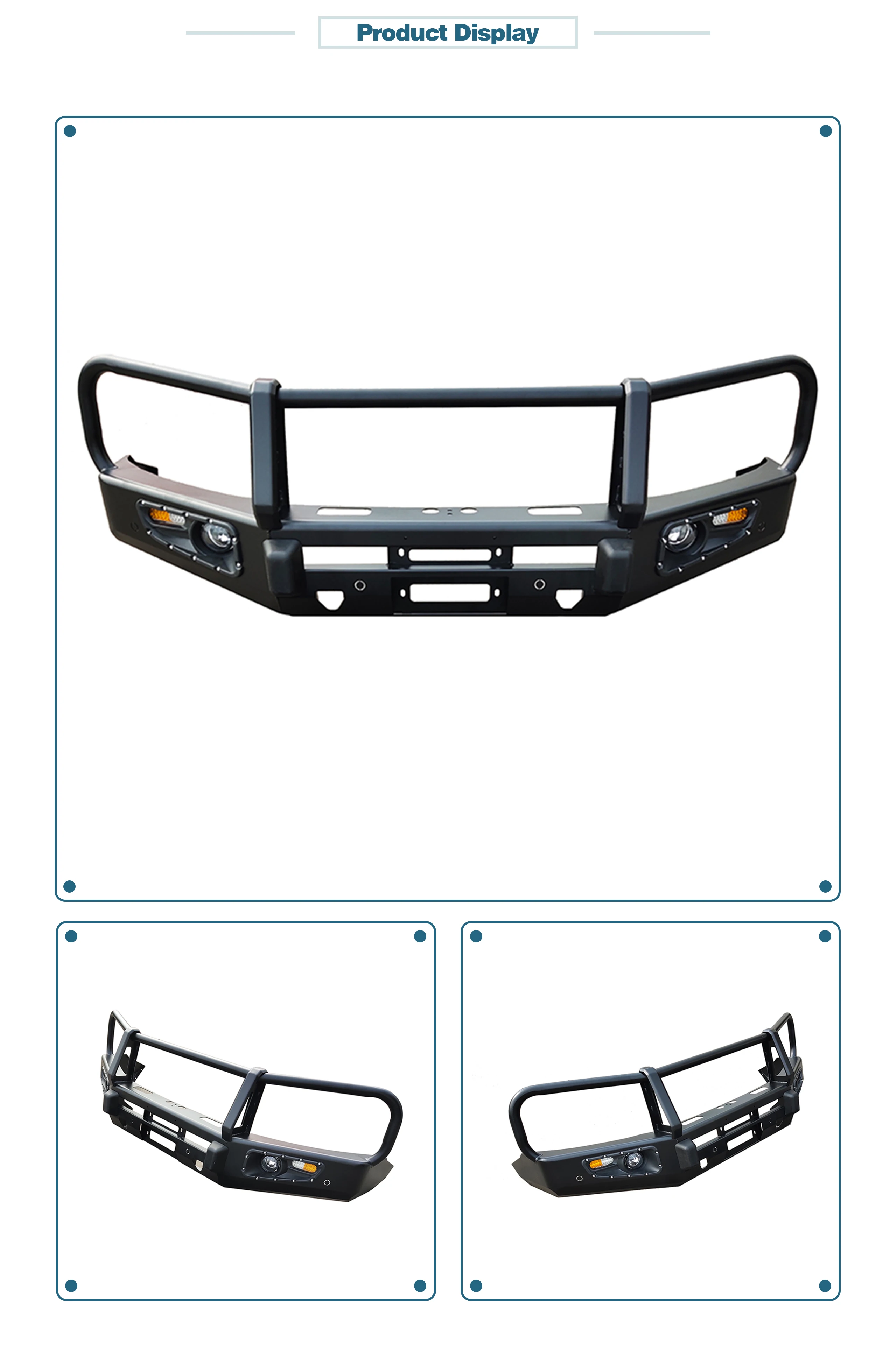 2021 New Design Bumper Hilux Body Kit for Vigo 4x4 Bull Bar