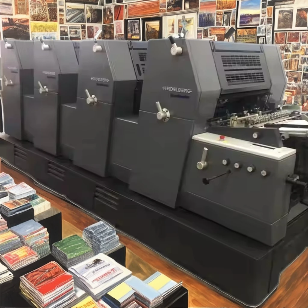 Used Germany SM GTO 52 Speed Master 52 Flatbed Offset Multicolor ...