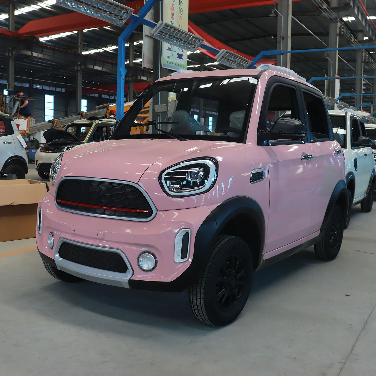 Keyu Hot Sale 4 Seater Small New Energy Vehicles Mini 4 Wheel Electric ...