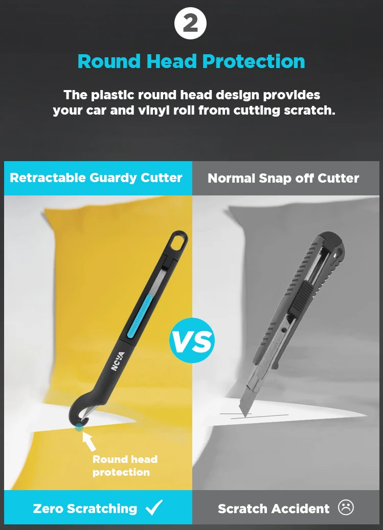 Cutting PPE and Window Tint Safety Guard Car Vinyl Wrap Cutter| Alibaba.com