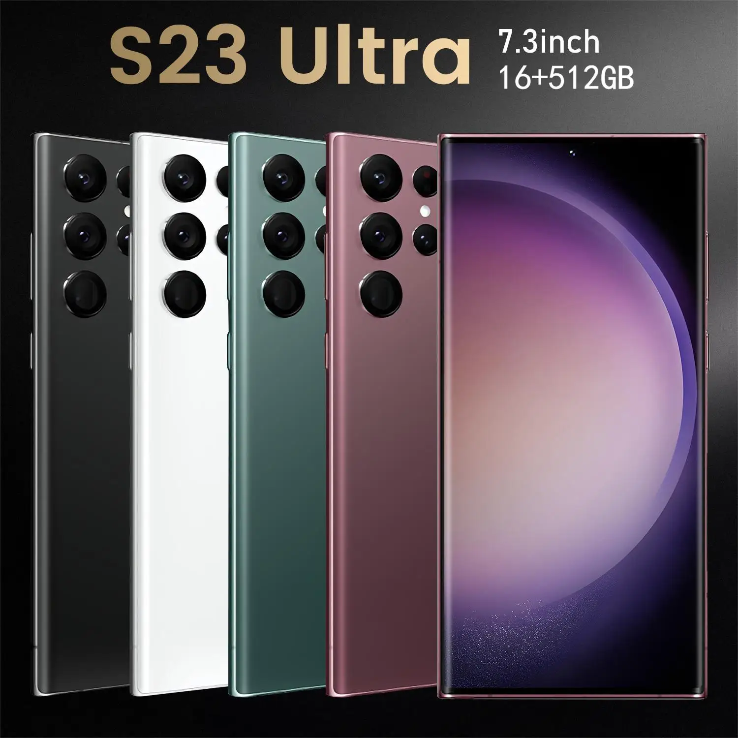 2023 Smartphone S23 Ultra 16gb+512gb Dual SIM Original