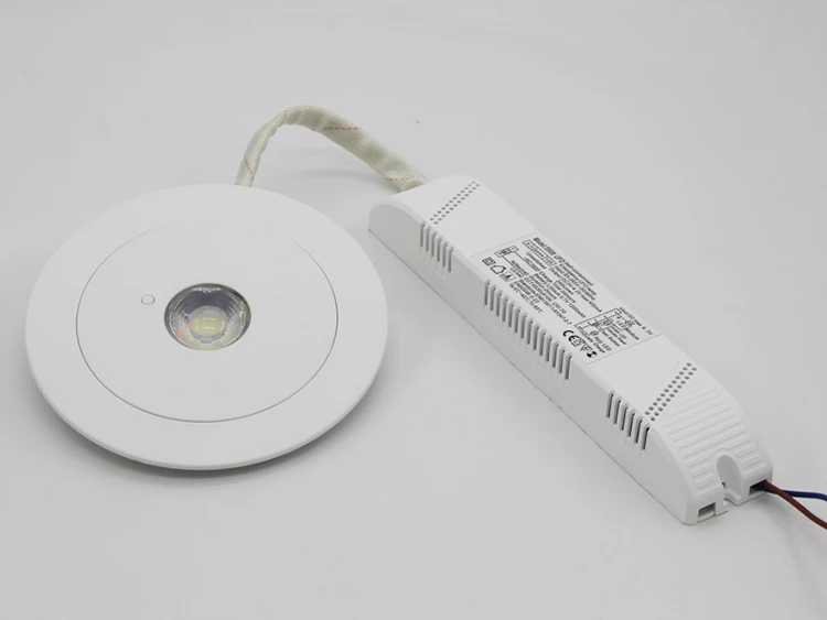 Non-maintained 3W Ceiling Recessed LED UFO Emergency Downlight
