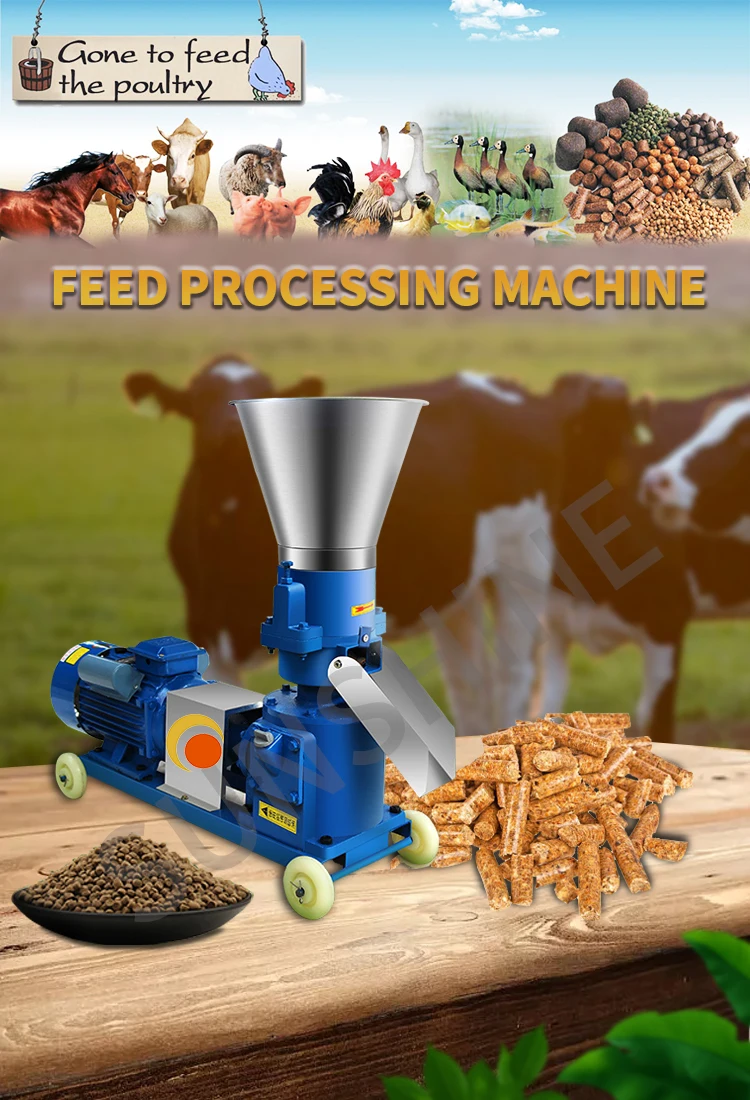 New Design Cattle Feed Pellet Making Machine Feed Processing Machines ...