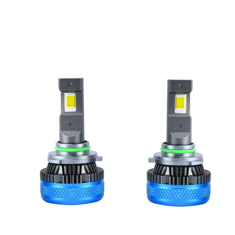 YD 120W High Power H4 Bright LED Headlights Three Copper Tube X12 Car ...