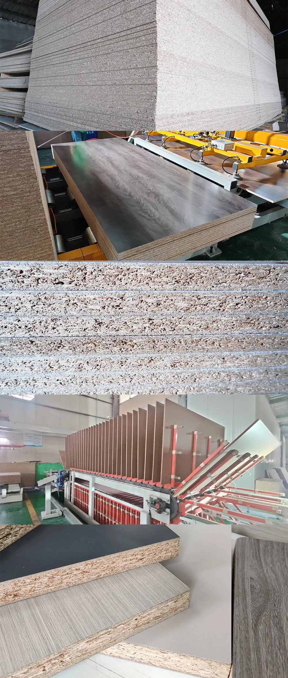 Wood Grain Melamine Paper Faced Chipboard - Buy Wood Grain Melamine ...