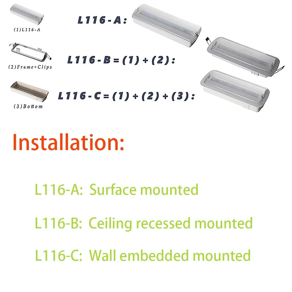 Factory Direct Wall/ceiling Recessed Led 220v-240v,50/60hz Luz ...