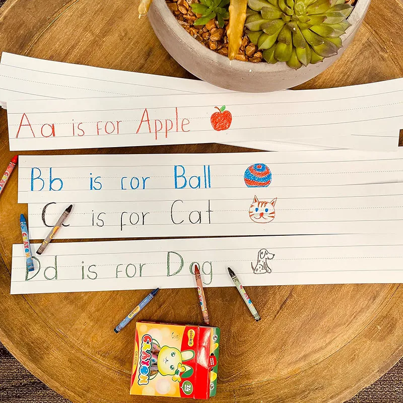 Sentence Strips For Teacher Word Strips Lined Multicolored Sentence ...