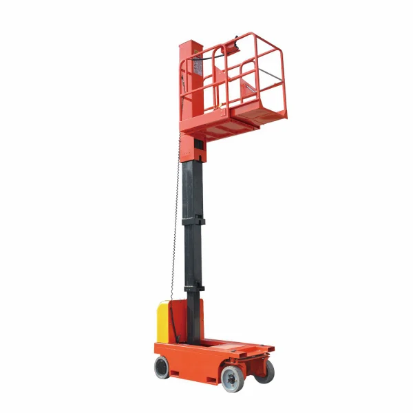 Electric Powered Telescopic Platform Lift Aerial Lift For Individuals ...