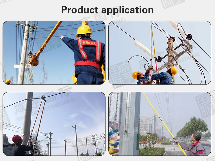 IR-235 High Voltage Fiberglass Telescopic Insulated Stick