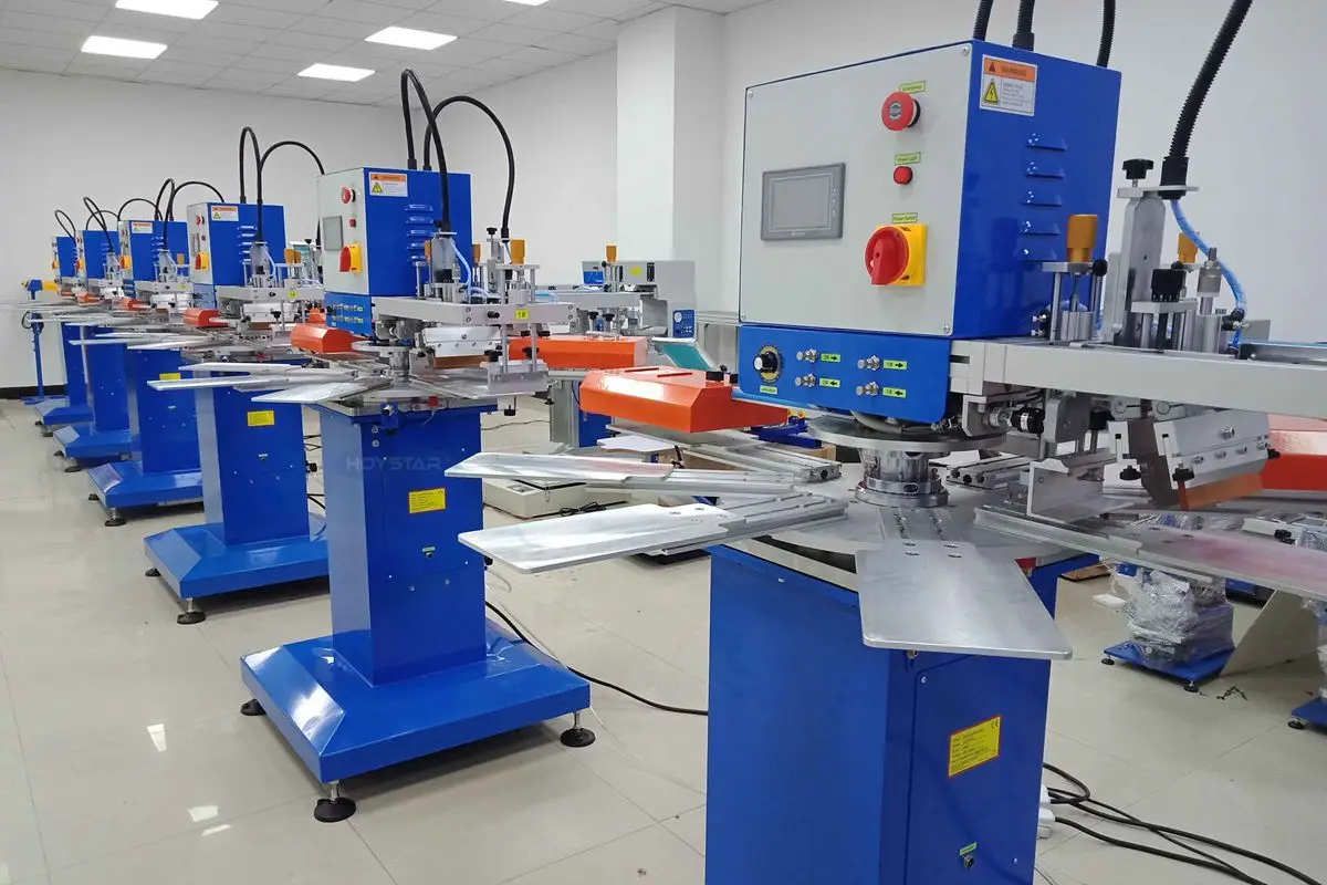 2 Color Silk Screen Printing Machine Garment - Easy to Operate
