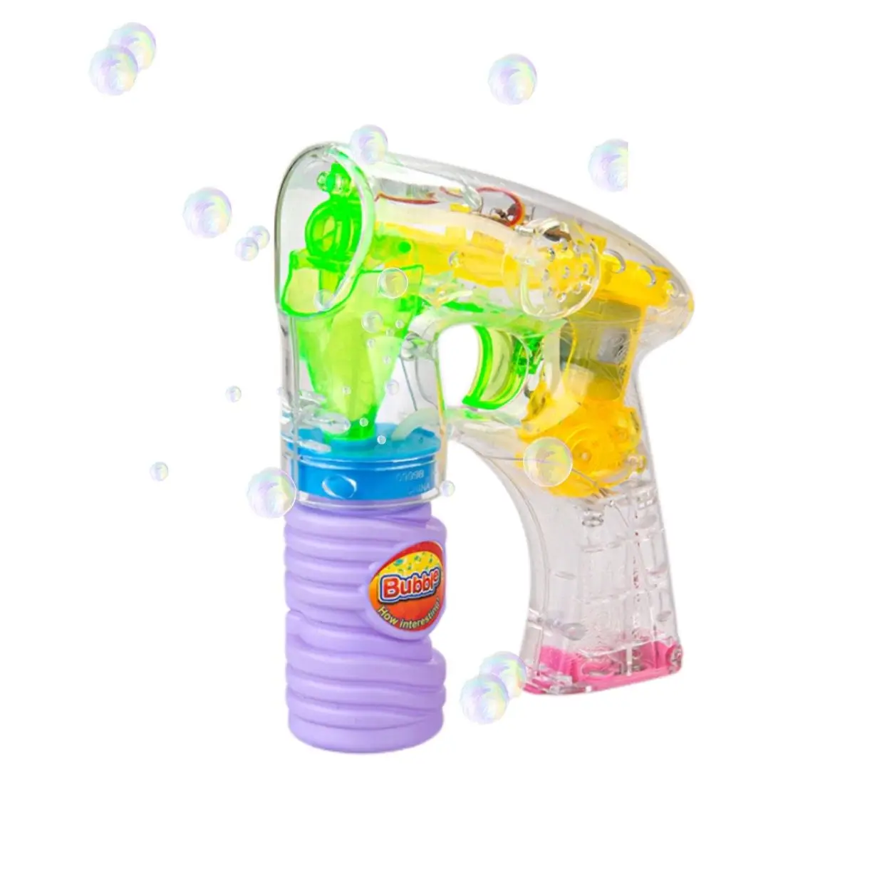 Artcreativity Light up Bubble Gun Blaster LED Indoor & Outdoor Toys for ...