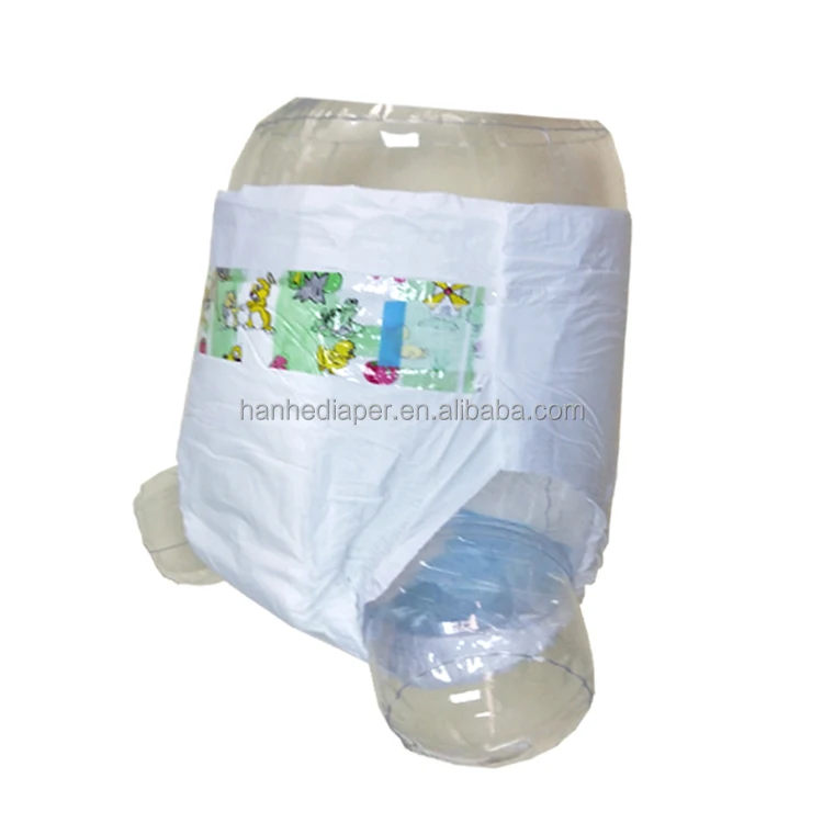 New Design Plastic Backed Baby Diapers Adult Sized Cheap Diapers
