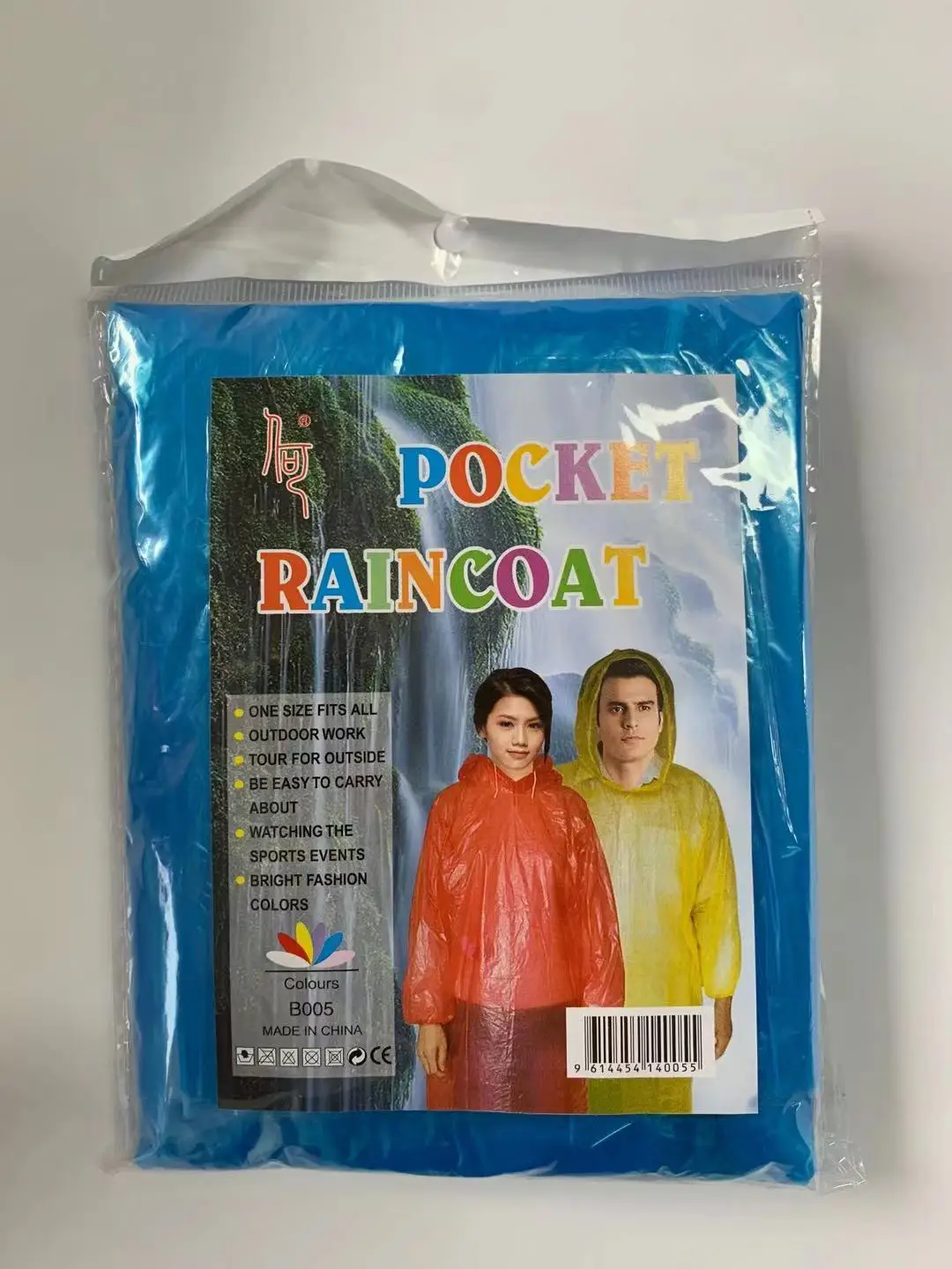 Portable Disposable Poncho Raincoats For Men Women Rain Poncho ...