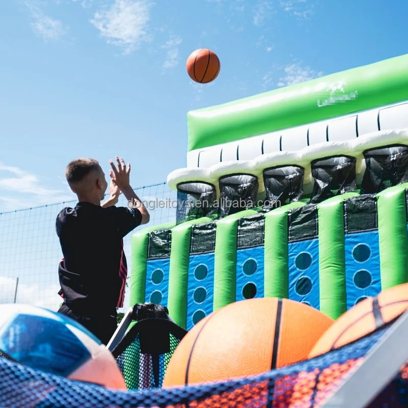 Inflatable Basketball Connect 4 - Team Building Fun