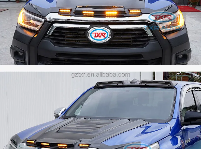 Toyota Hilux Front Hood Scoop Cover - Durable & High-quality