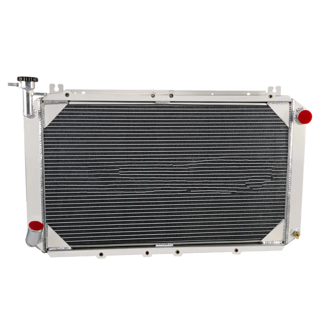 Aluminum Race Radiator For Nissan Gu Patrol Safari Y60 Td42 Rd28t 2.8/3 ...