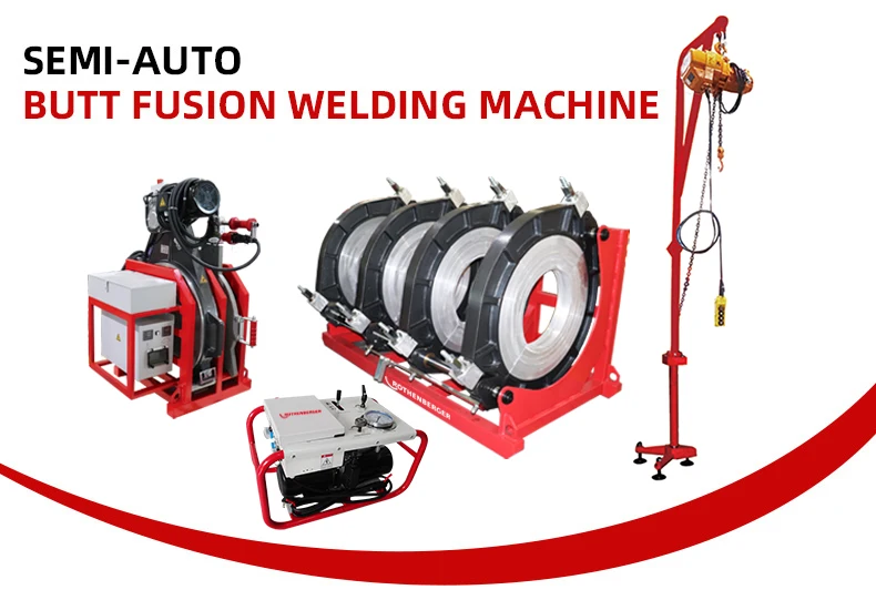 Rothenberger SHD450 HDPE Butt Fusion Welding Machine - Reliable Performance