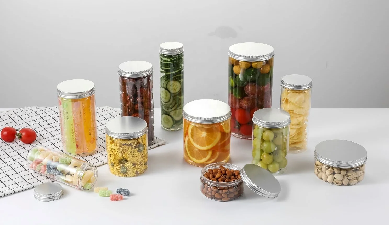 Custom Disposable Bpa Free Plastic Food Container Sealable Can - Buy ...