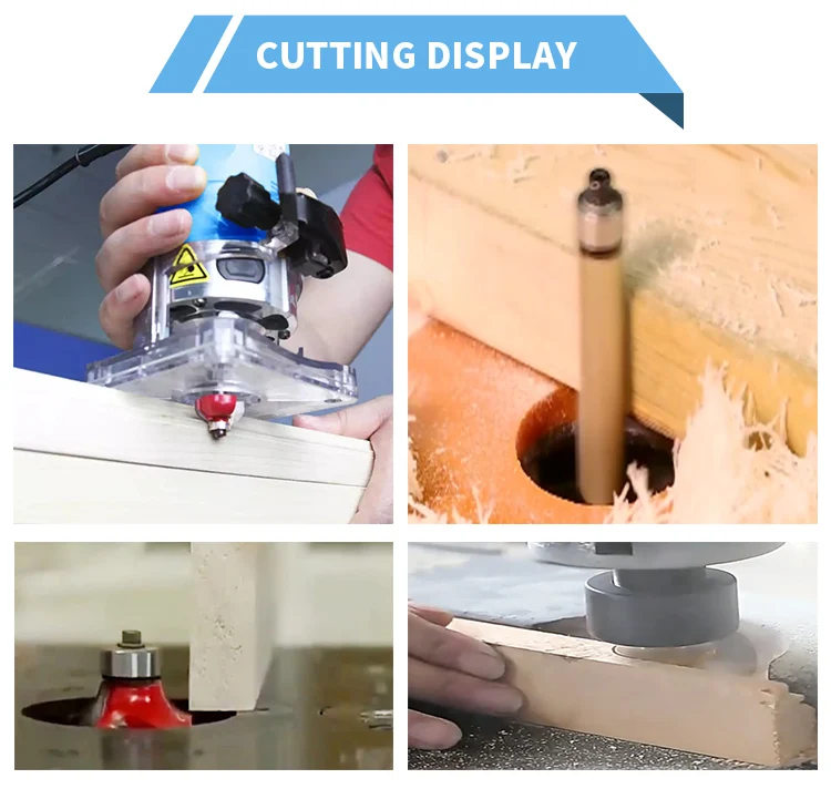 10pcs 8mm Shank Architectural Molding Handrail Router Bits Set CNC ...