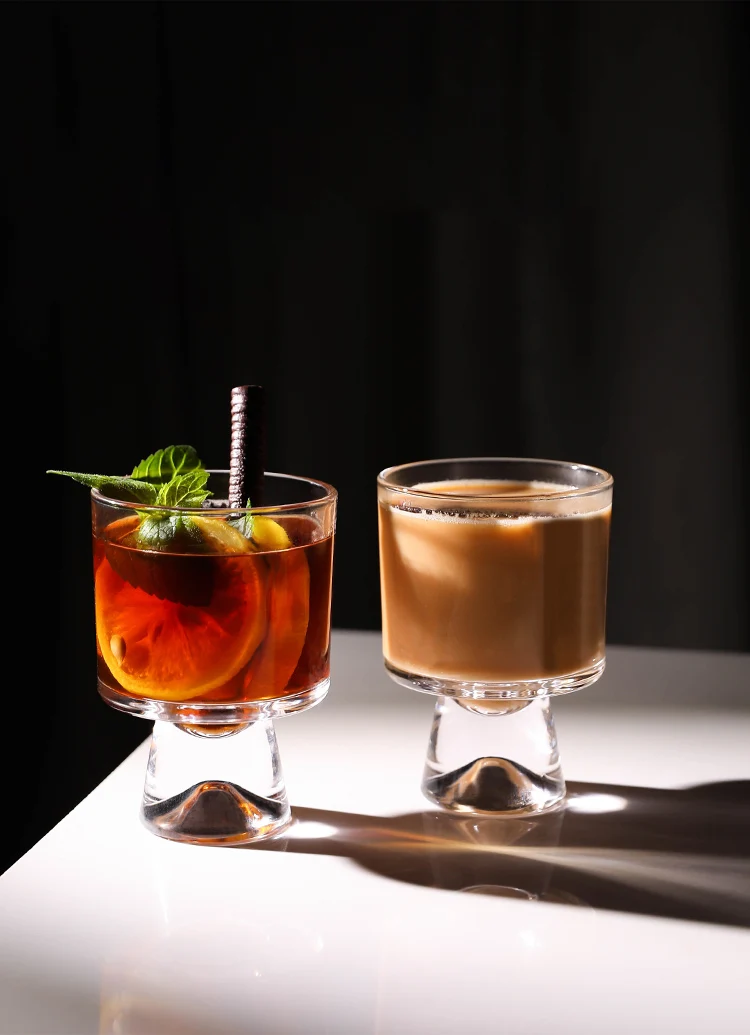 240ML Colored Glass Coffee Cup - Perfect for Parties