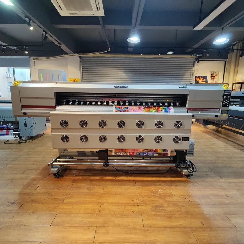6ft Roll To Roll Printing Machine For 1.6m 1.8m Automatic Inkjet ...