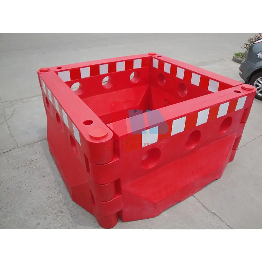 2000x1000mm PE Temporary Mobile Portable Barricades Traffic Divide ...