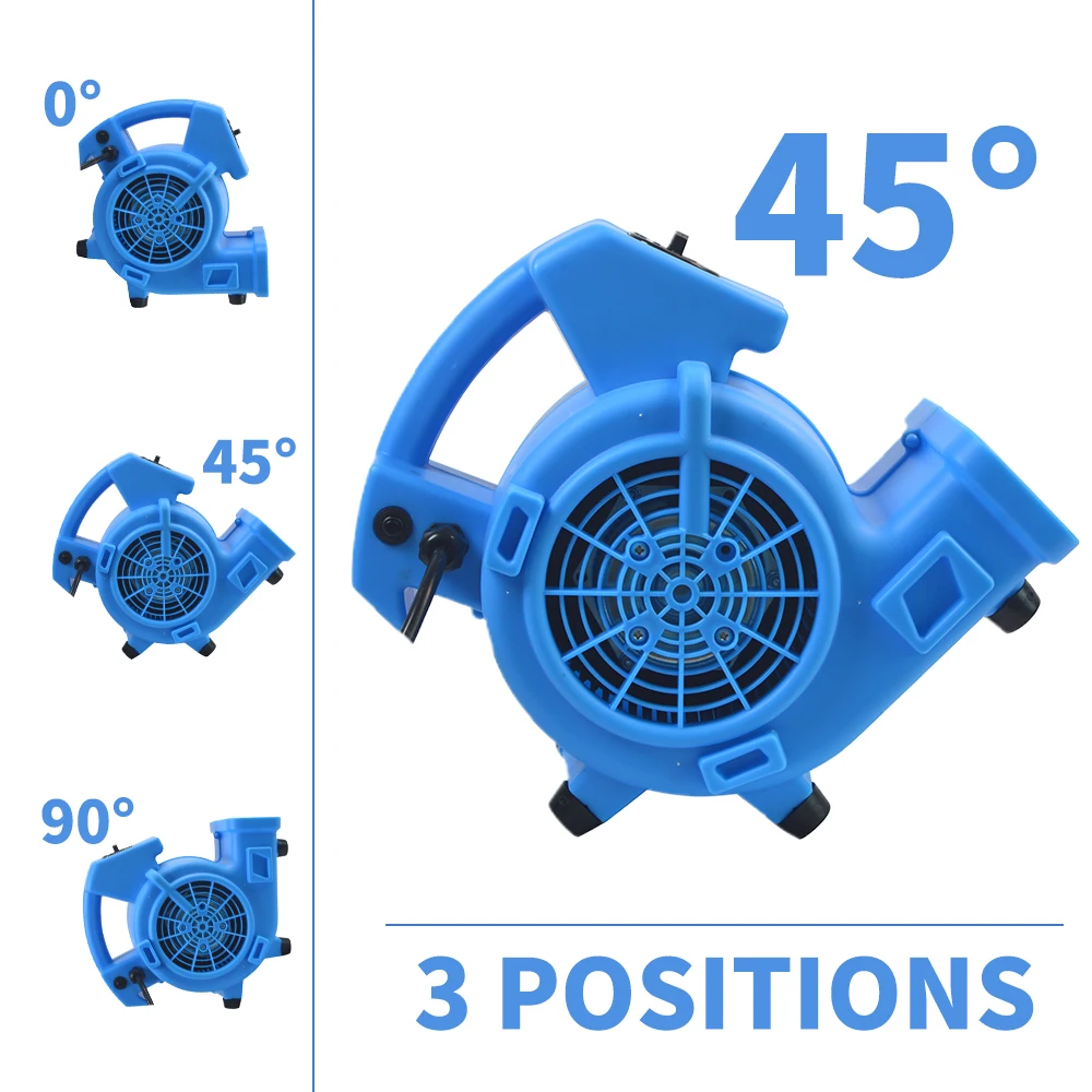$19.99 Mini air Mover Carpet Dryer 1/8HP ETL CETL CE SAA Floor Fan ...