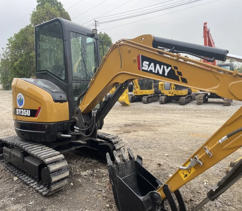 Mini 3.5 Ton Sany SY35U Excavator - Reliable and Versatile